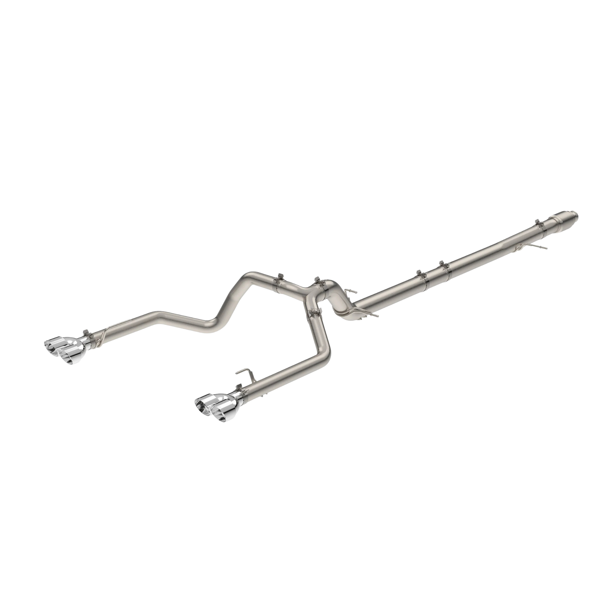 PPE 304 Stainless Steel DPF-Back Dual Exit Exhaust 117060020 117063020 ...