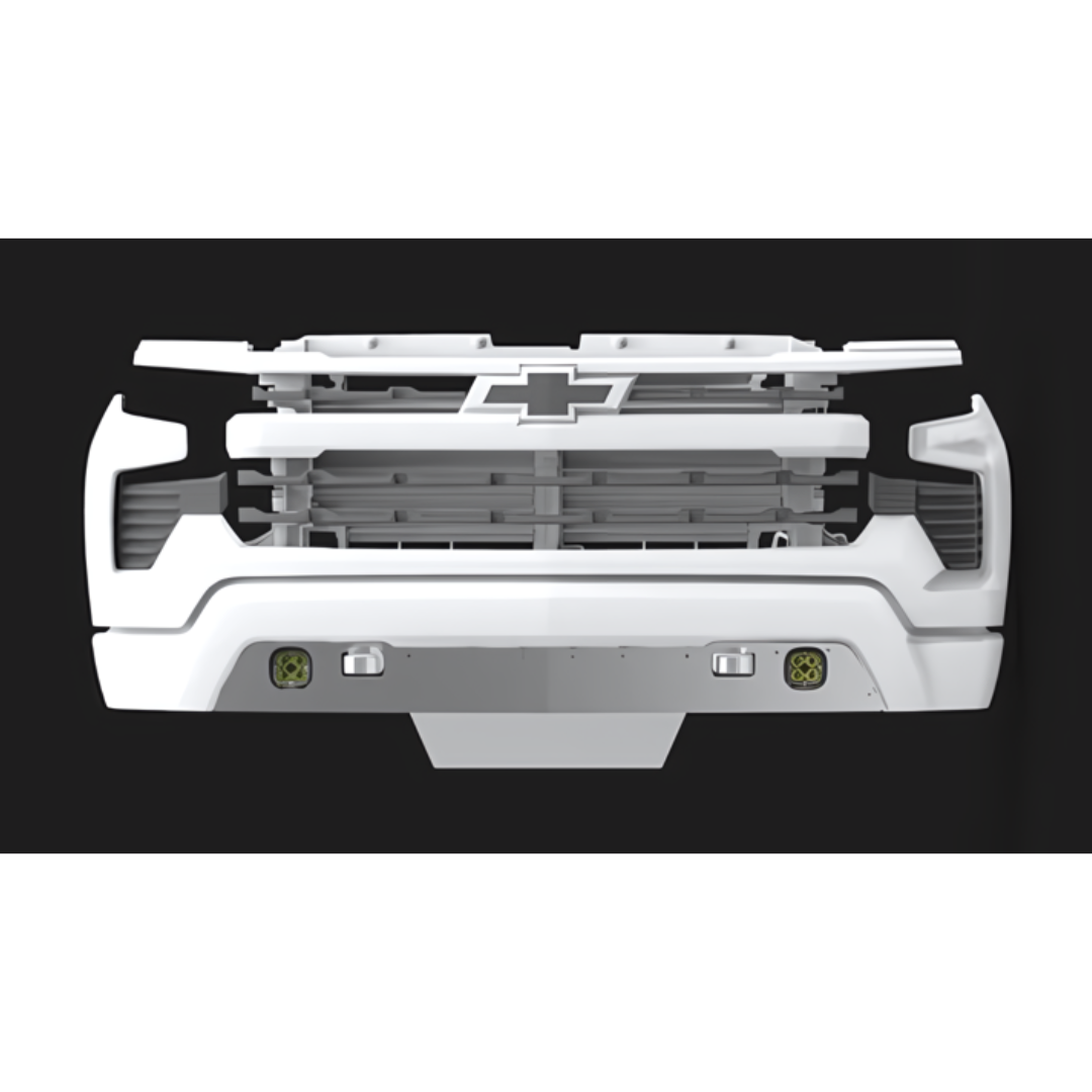 Mazzulla Front Valence Kit w/ Billet Tow Hooks, 2022-2024 LM2/LZ0 ...