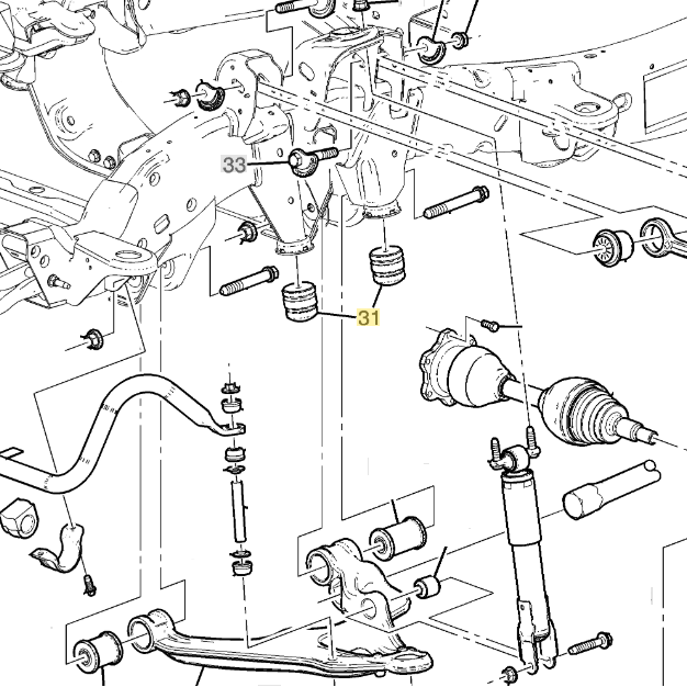 GM Front Bump Stops 20781438 – DmaxStore