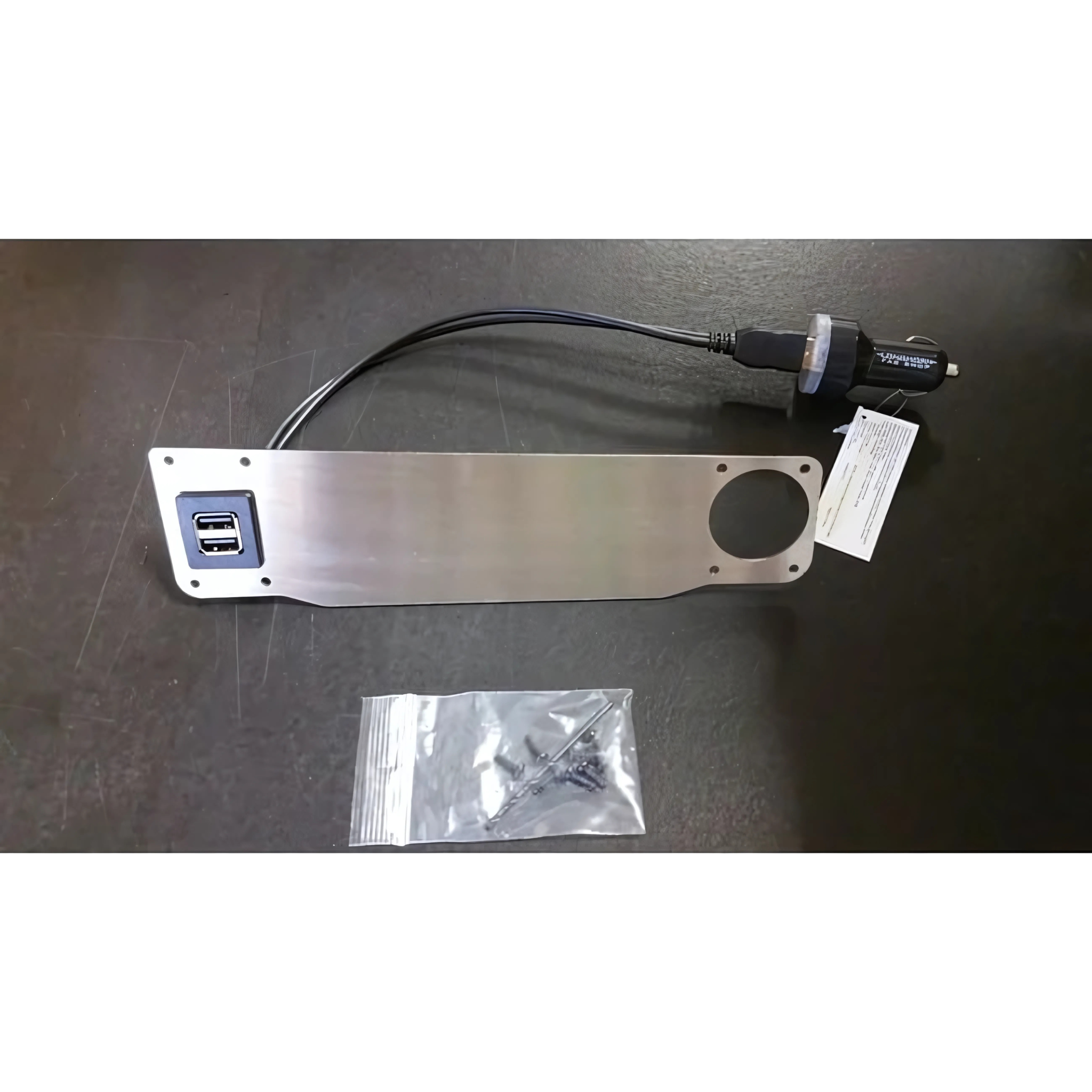 Longhorn Fab 200973 Center Console Blank Upper Switch Panel w-Dual USB ...