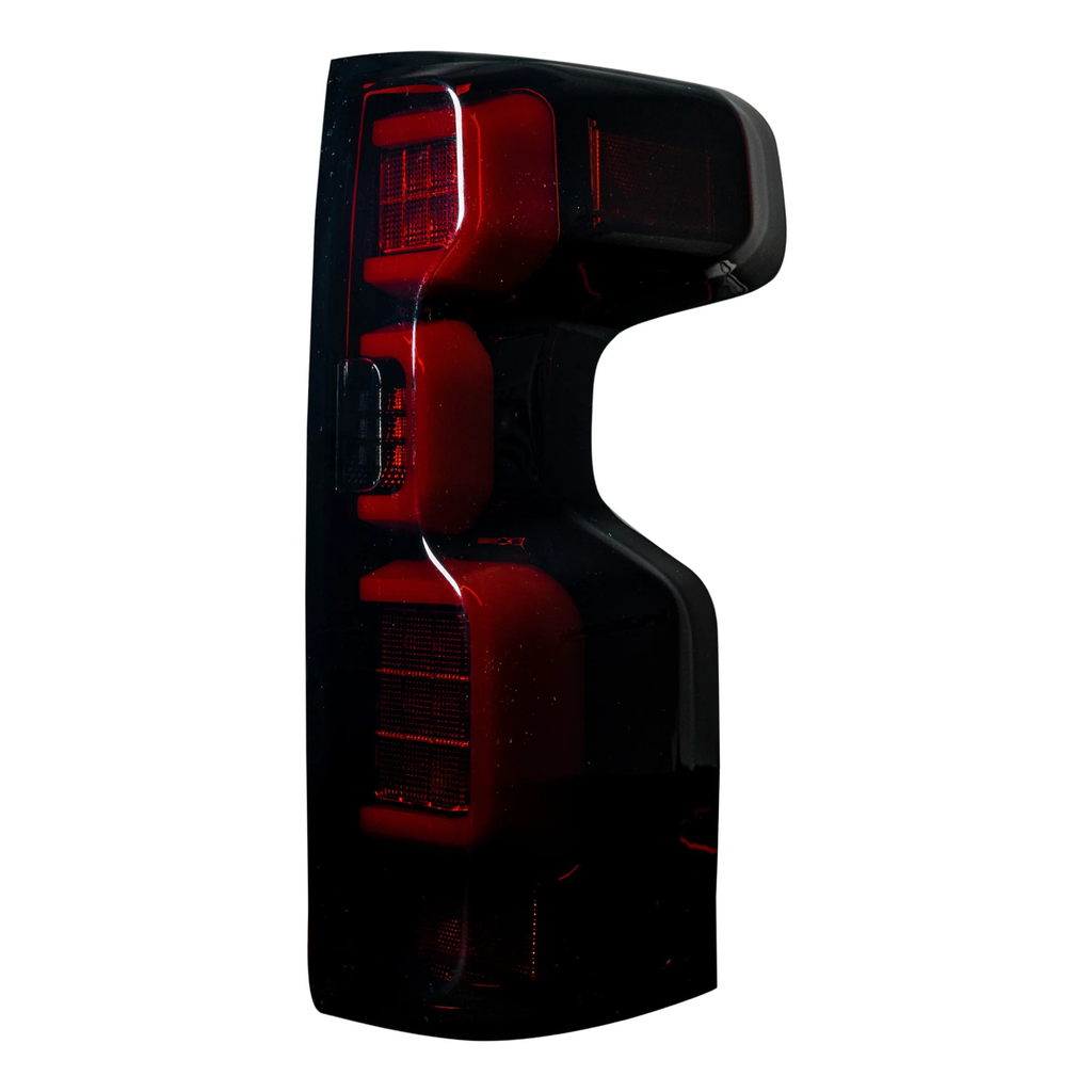 Recon OLED Tail Lights - Red Smoked, 2020-21 Silverado LM2/L5P Part ...