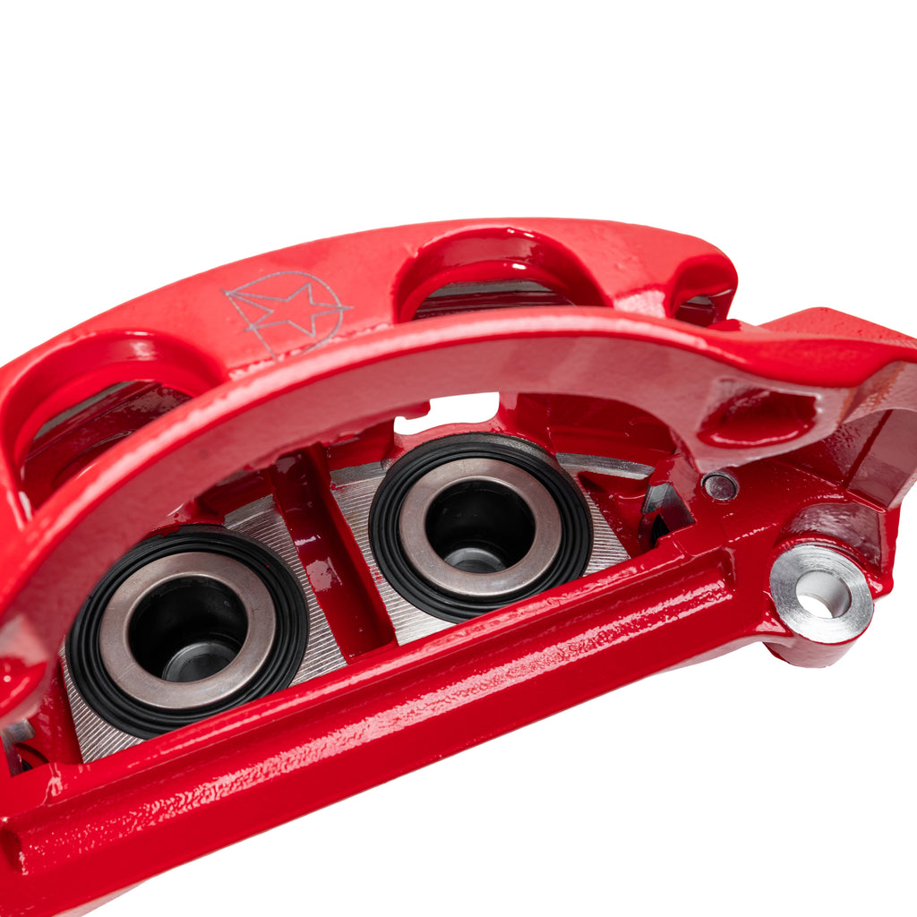 PowerStop Rotor, Pad, & Caliper Kit 2015-2019 LML/L5P Duramax Dually ...