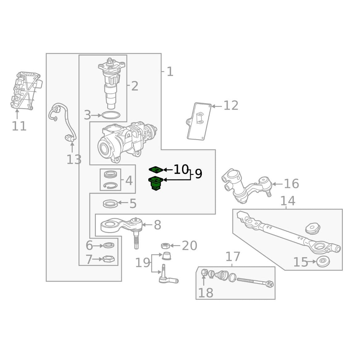GM Steering Gear Pressure Sensor 84868124 – DmaxStore