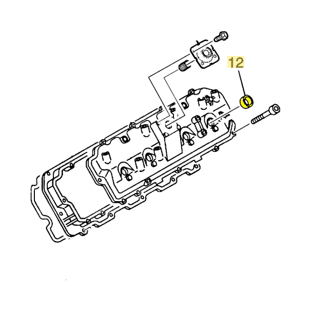 LB7 Valve Cover Fuel Line Grommet 97225457 – DmaxStore