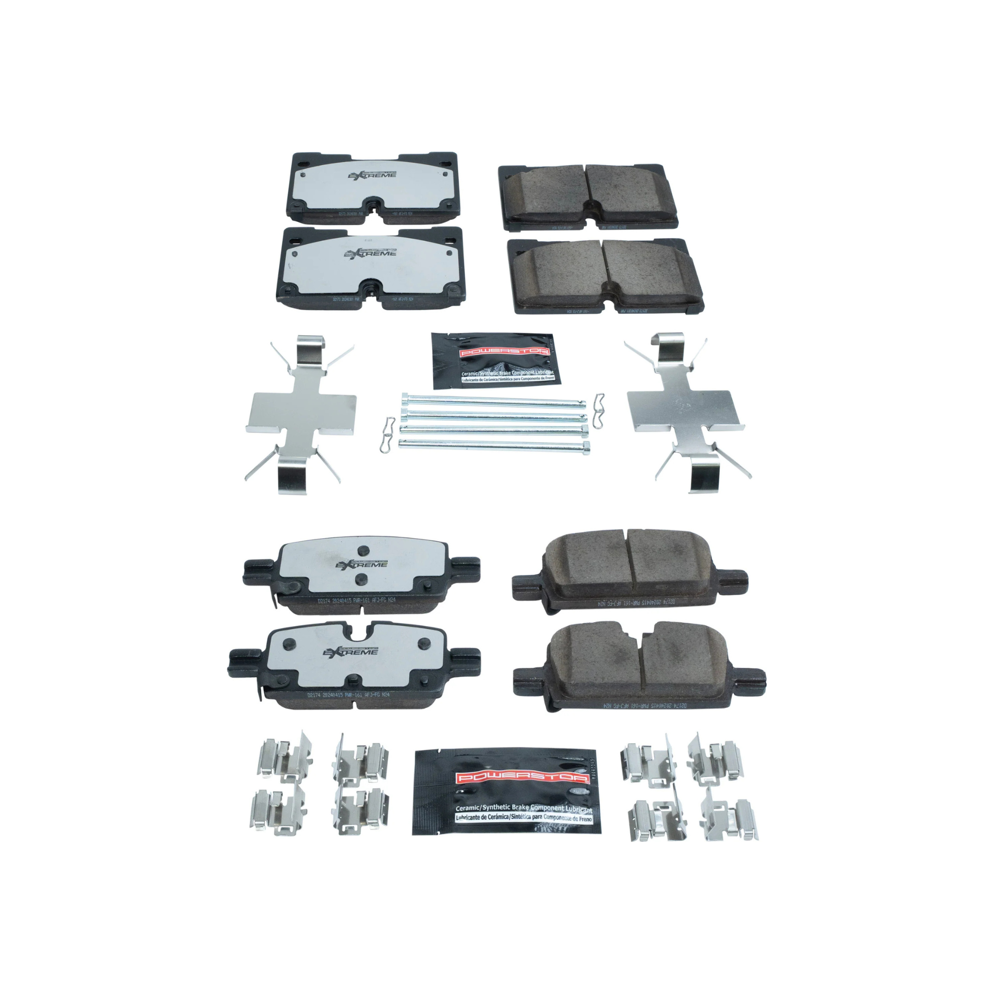 Powerstop Performance Brake Pads (2020+ Silverado/Sierra 3.0 Duramax ...
