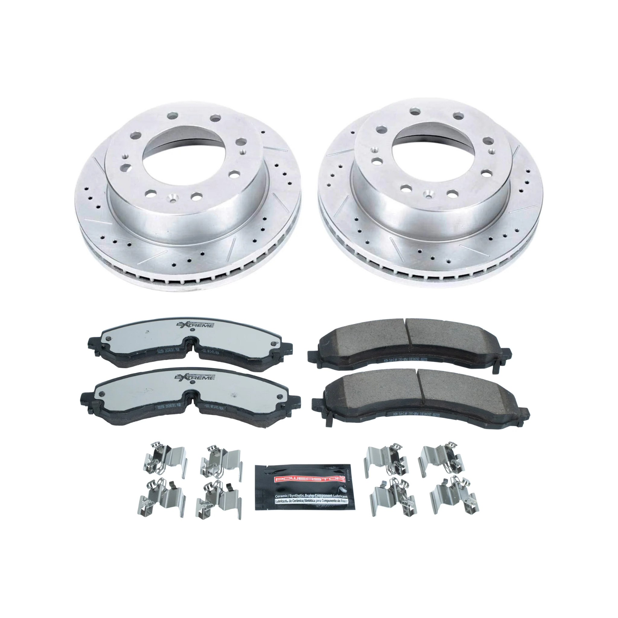 PowerStop Performance Brake & Rotor Kits, 2020-2024 L5P Single Rear Wh ...
