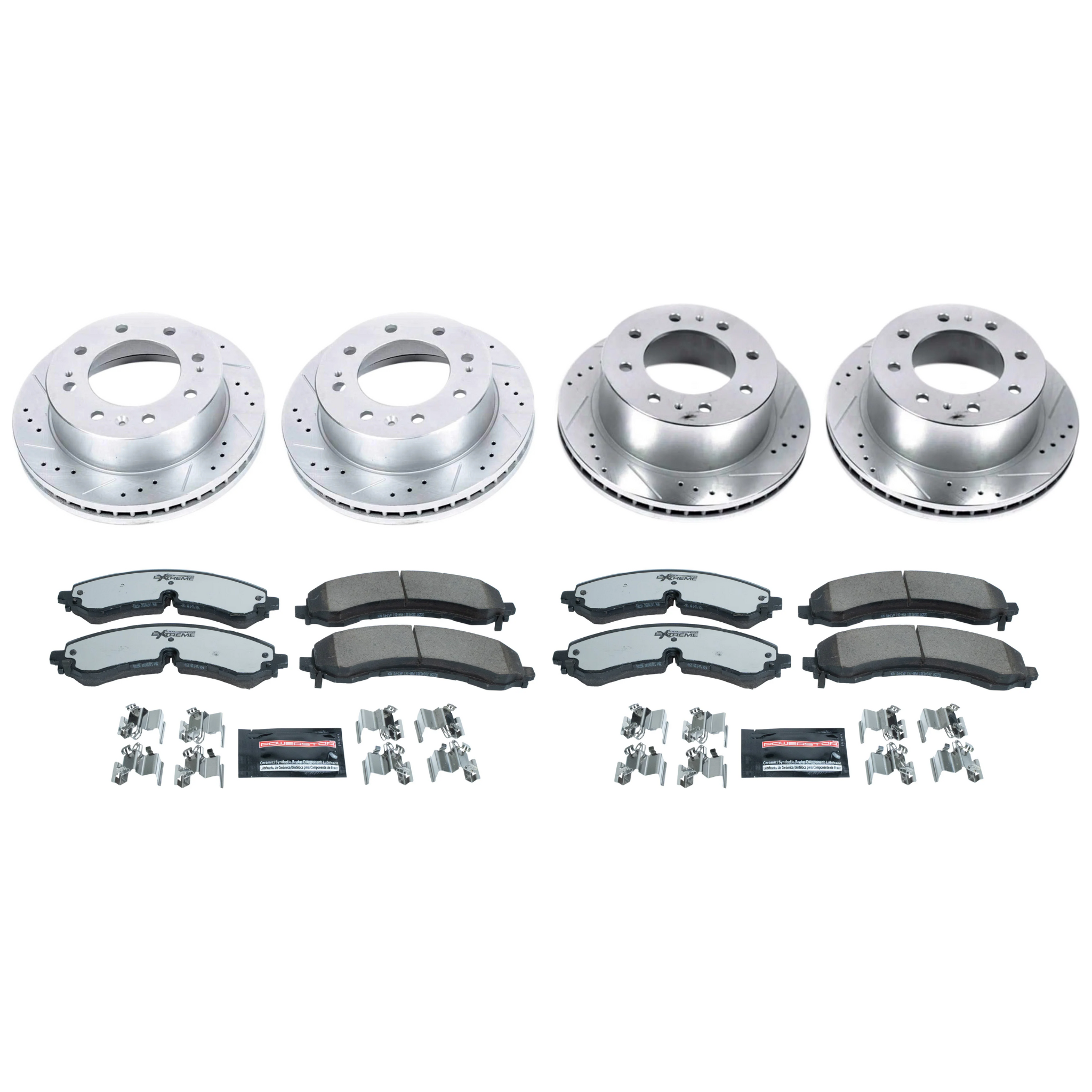 PowerStop Performance Brake & Rotor Kits, 2020-2024 L5P Single Rear Wh ...