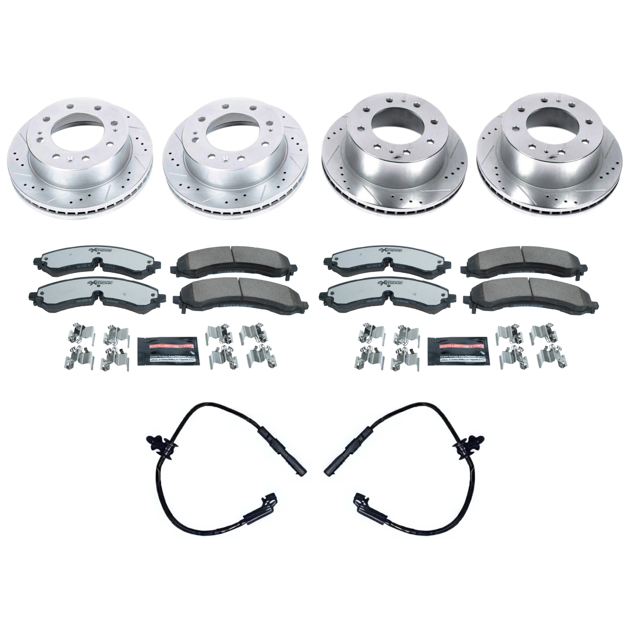 PowerStop Performance Brake & Rotor Kits, 2020-2024 L5P Single Rear Wh ...
