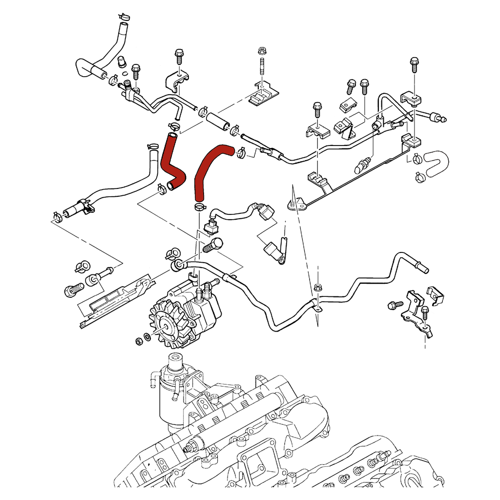 DmaxStore CP3 Injection Pump Hose Kit 12625277/97321372