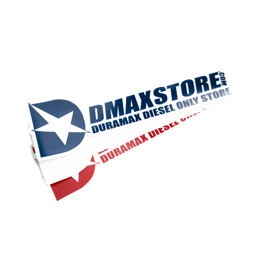 DmaxStore Red, White, & Blue Banner Sticker Pack