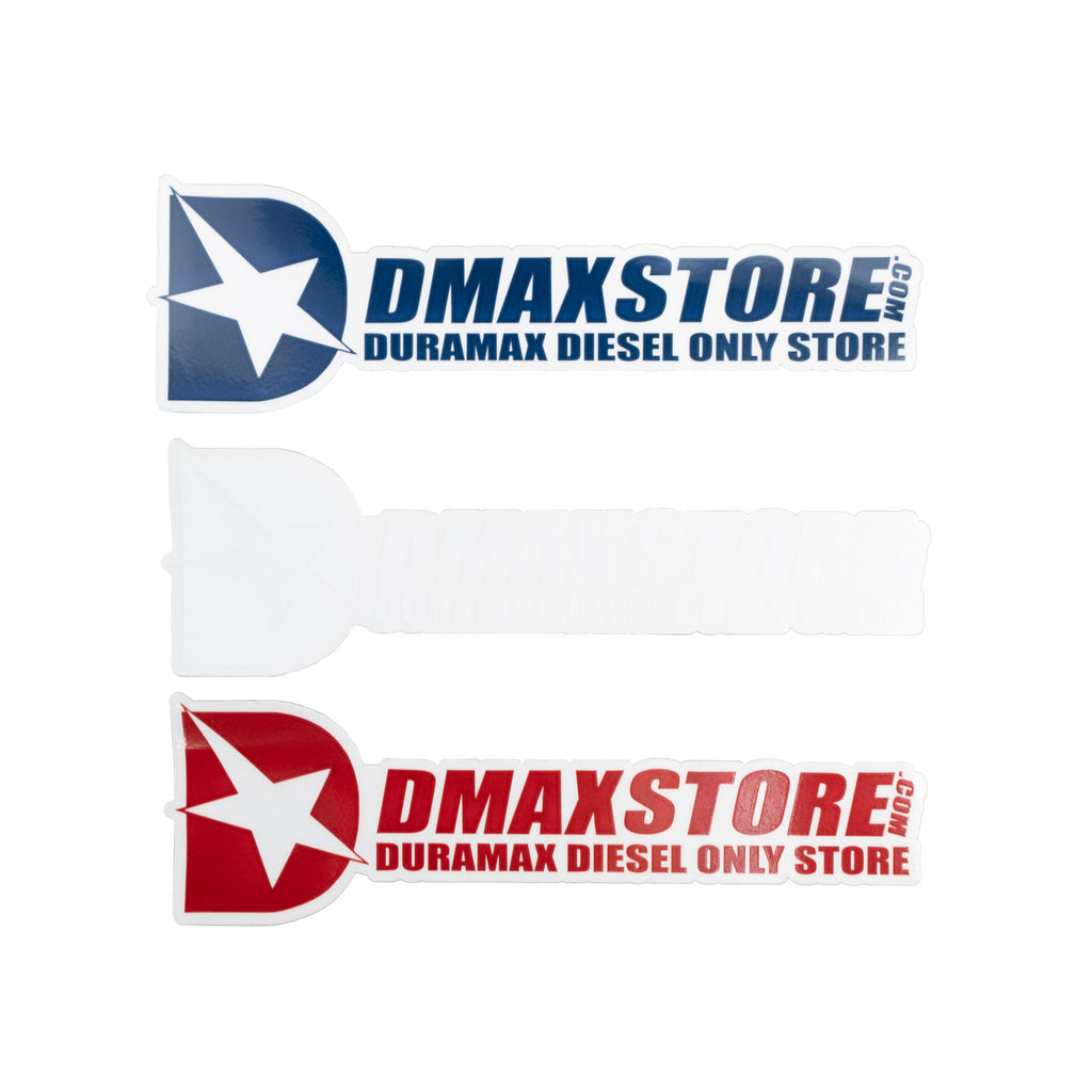 DmaxStore Red, White, & Blue Banner Sticker Pack