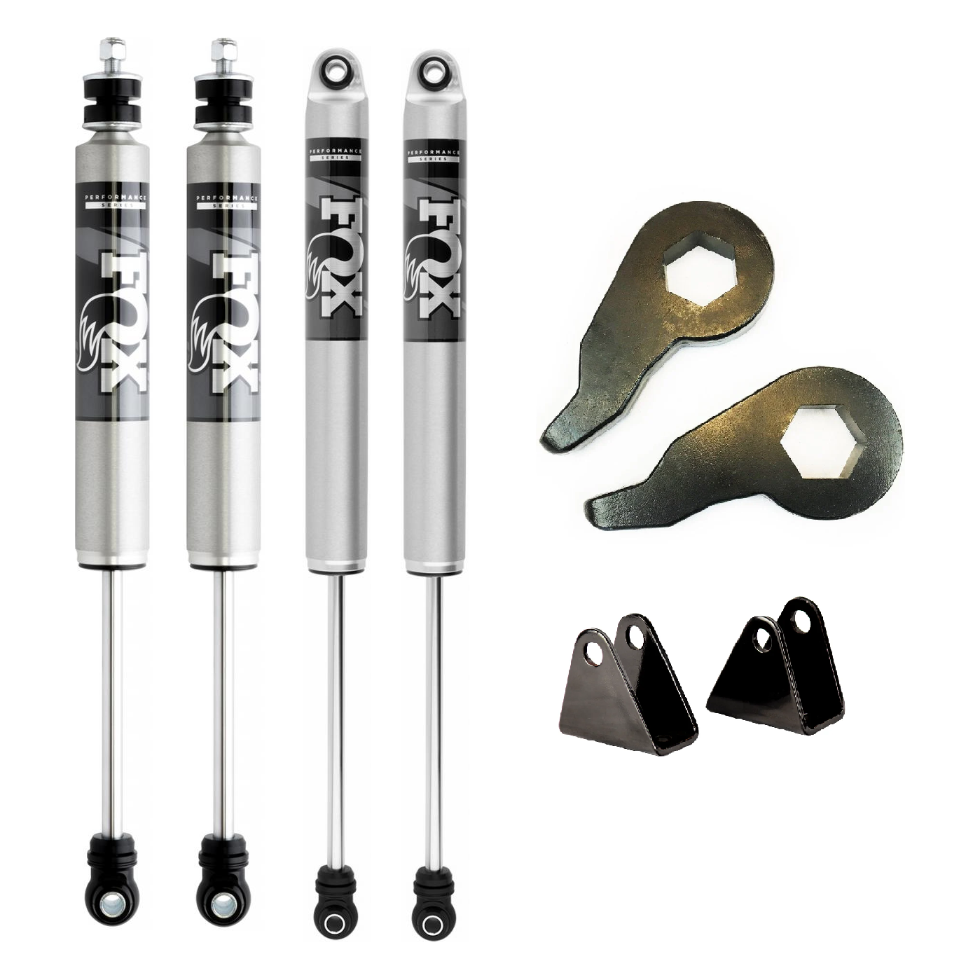 Kryptonite Leveling Keys w/Fox 2.0 IFP Shocks KRS663+KRS664+KRKEY10 ...