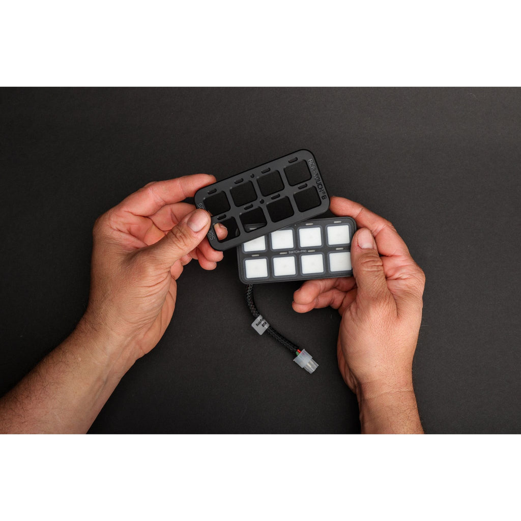 Switch-Pros SP-9100 Bezel Style 8 Switch Panel W/Concealed Mounting ...