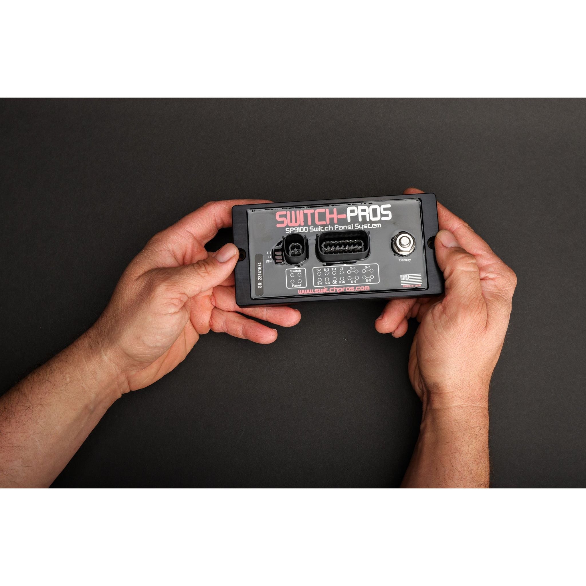 Switch-Pros SP-9100 Bezel Style 8 Switch Panel W/Concealed Mounting ...