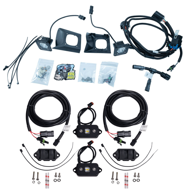 Pod Holes Bumper Step Light Kit, 2020-2026 LM2/LZ0/L5P – DmaxStore