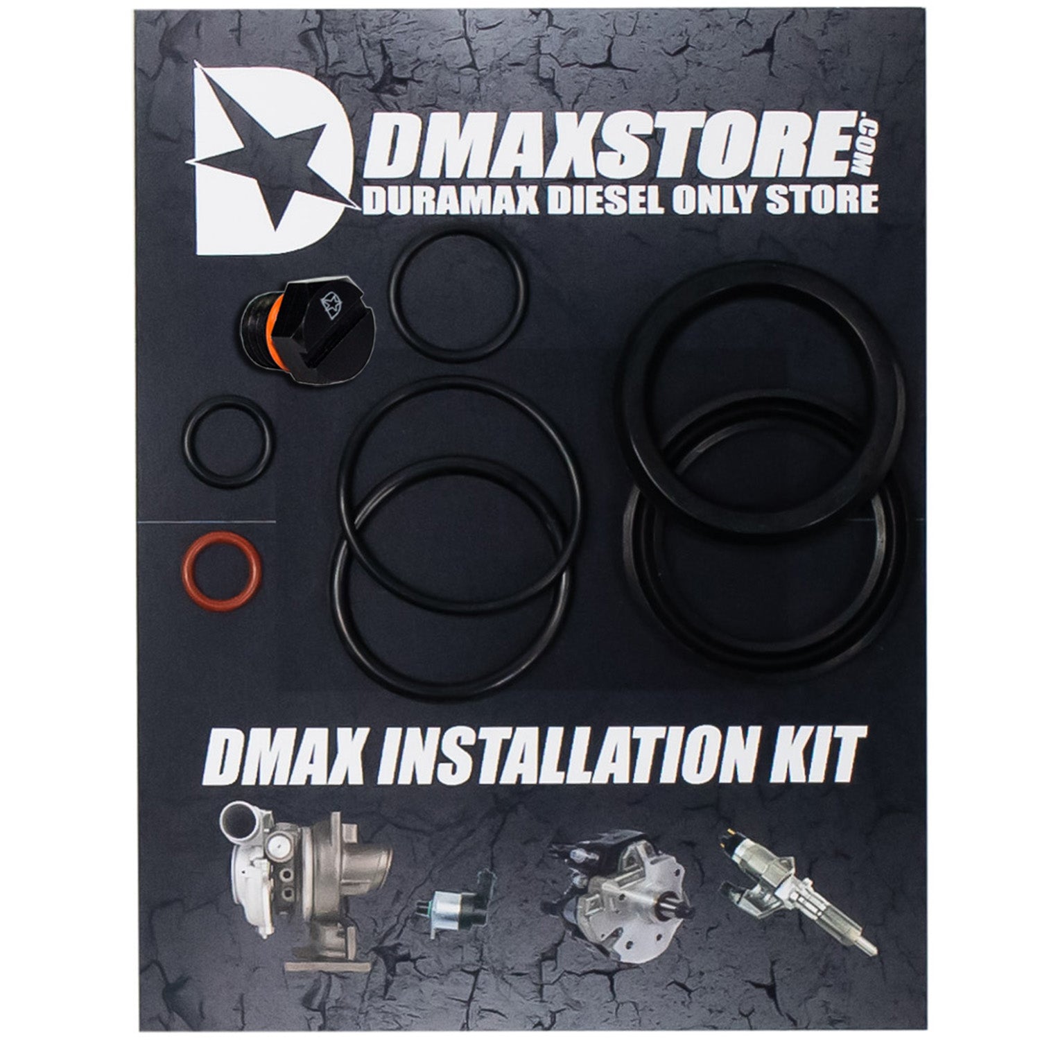 DmaxStore Filter Head Rebuild w/Aluminum Bleeder Screw DMAXORING+SCREW