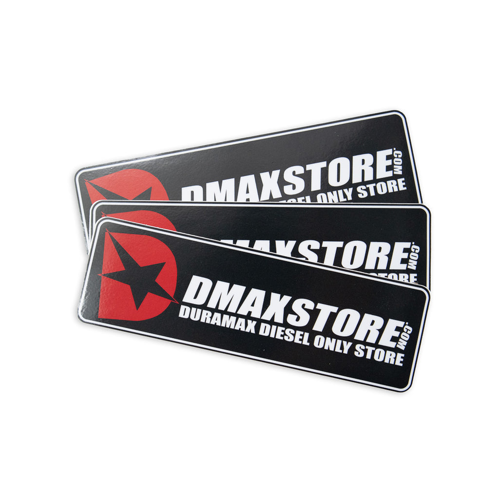DmaxStore Red White & Black Duramax Sticker Pack