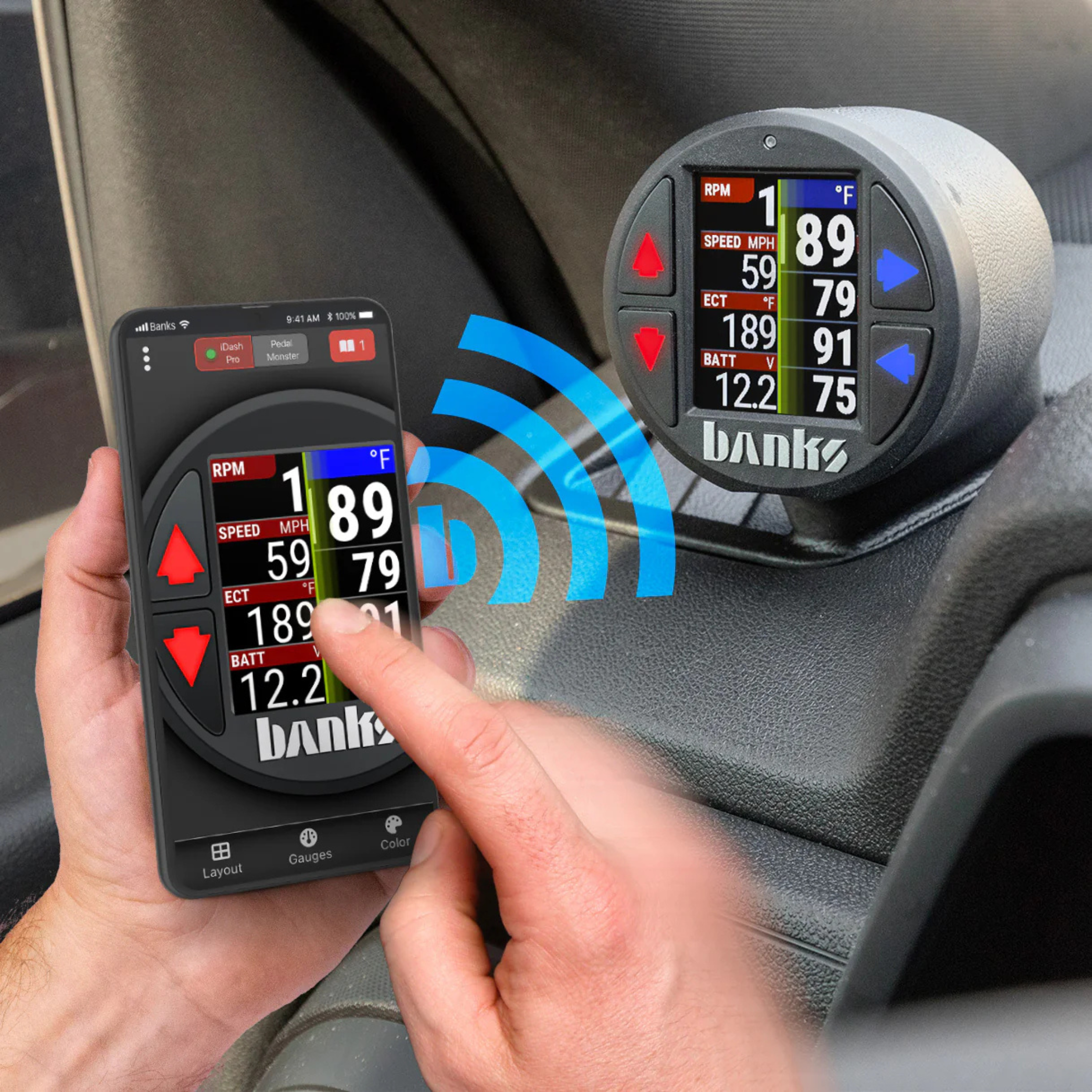 Banks iDash 1.8 Data Monster Gauge 66560 – DmaxStore