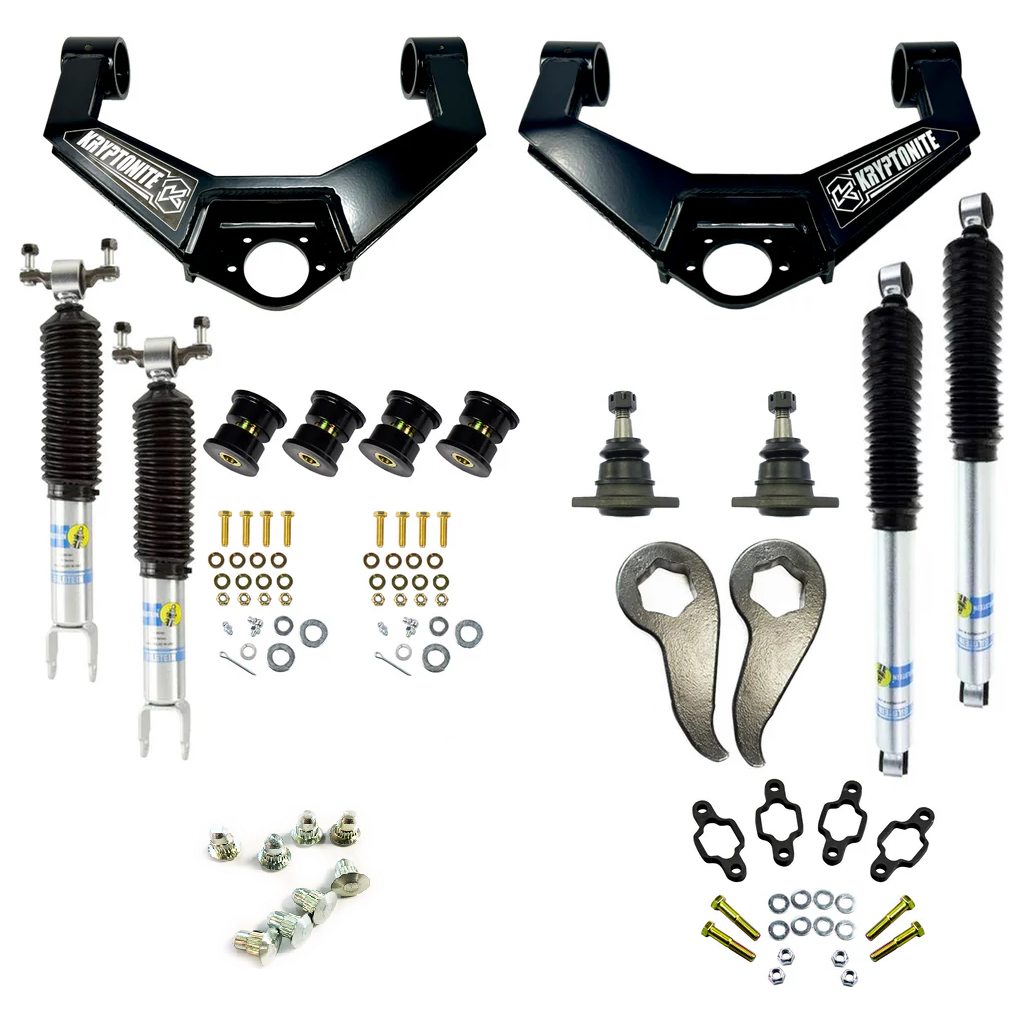 Kryptonite Stage 3 Leveling Kit w/Bilstein 5100 KR20STAGE3BIL+KRSE11 ...