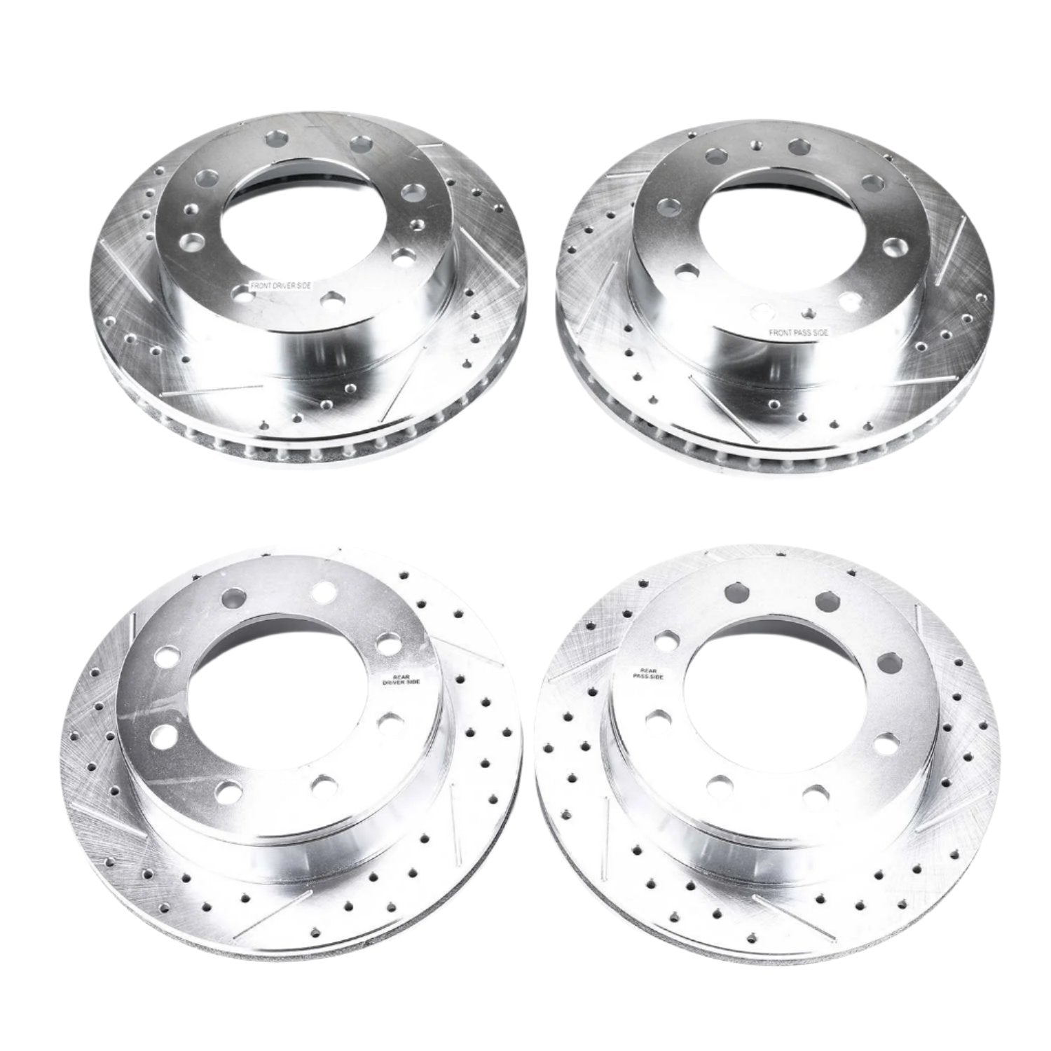 PowerStop D Series Drilled & Slotted Rotors D8655XD D8644XD – DmaxStore