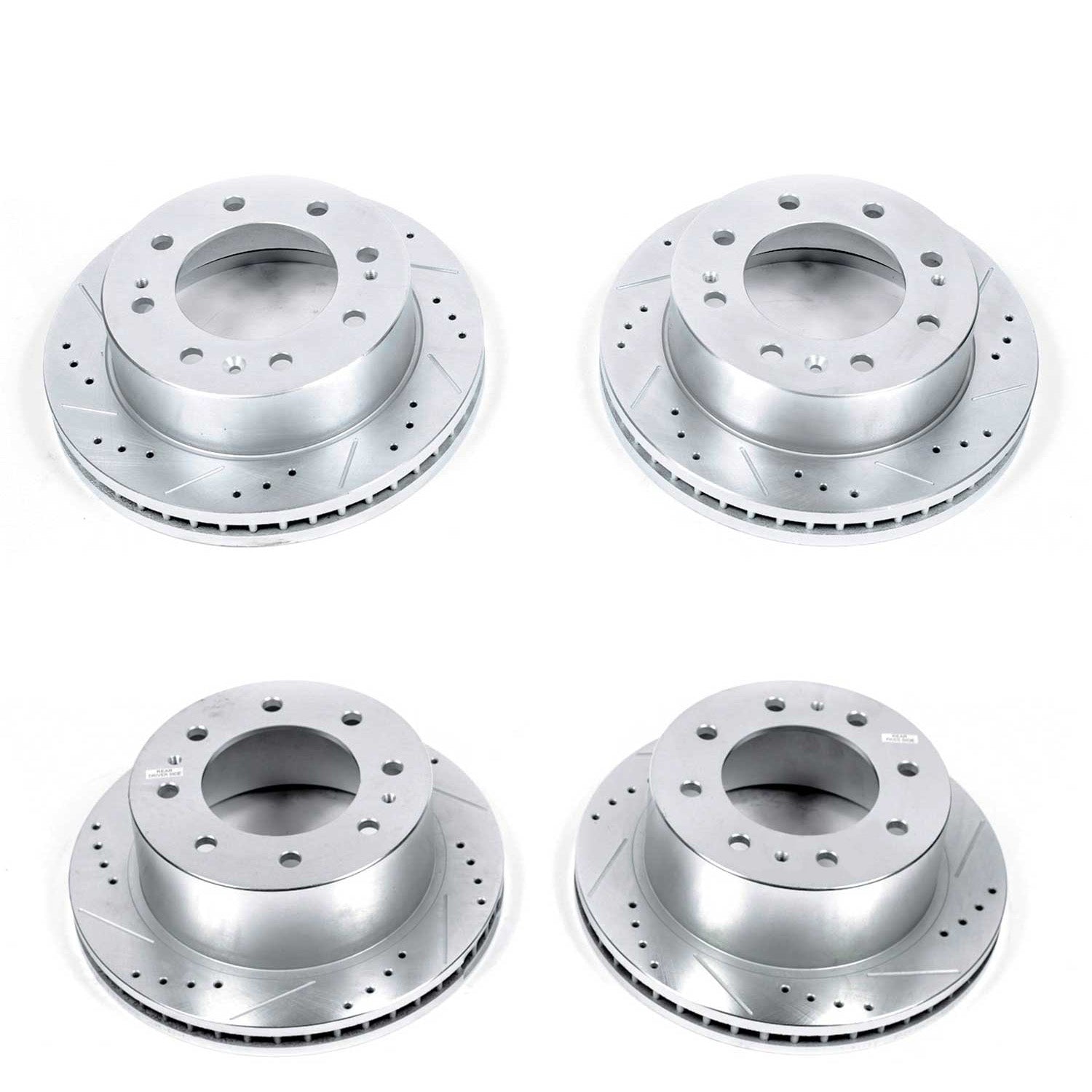 PowerStop D-Series Drilled & Slotted Rotors D82153XD or D82155XD ...