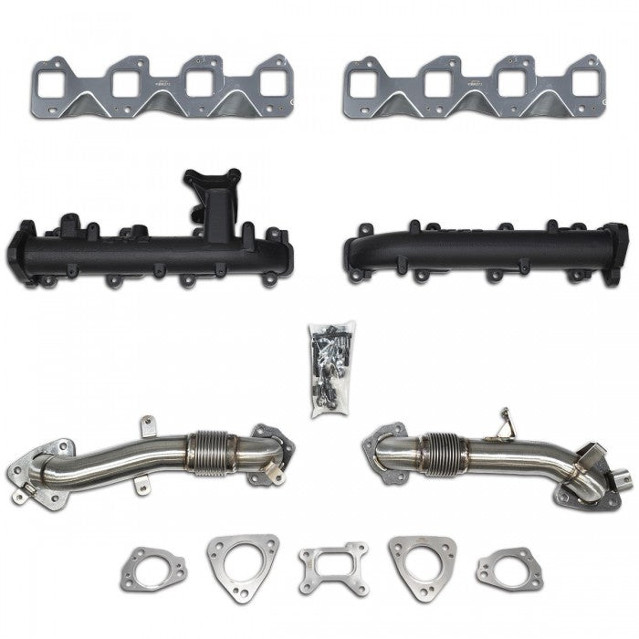 PPE High Flow Exhaust Manifold with Up-Pipes, 2017-2025 L5P – DmaxStore