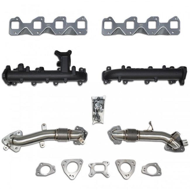 PPE High Flow Exhaust Manifold with Up-Pipes, 2017-2025 L5P – DmaxStore