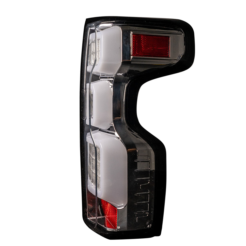 Recon OLED Tail Lights - Clear, 2020-21 Silverado Part# 264397CL ...