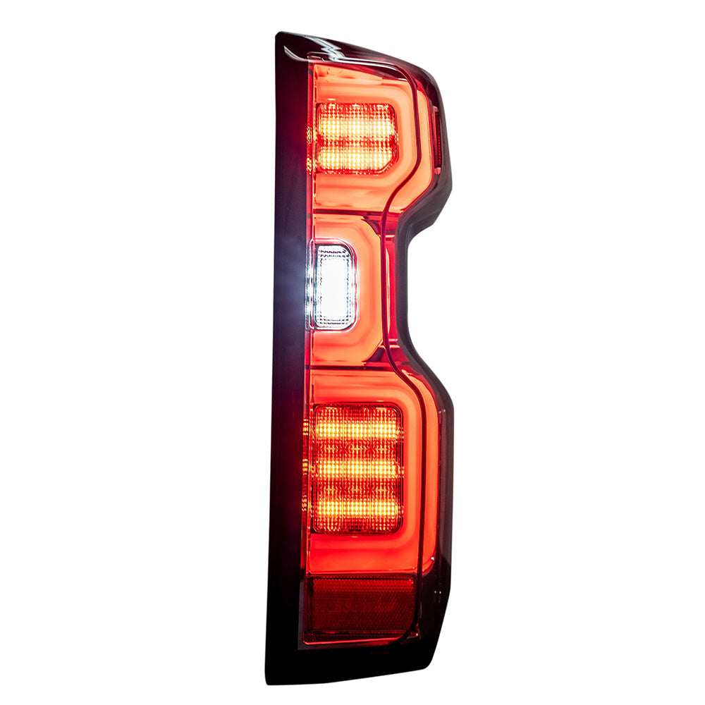 Recon OLED Tail Lights - Clear, 2020-21 Silverado Part# 264397CL ...