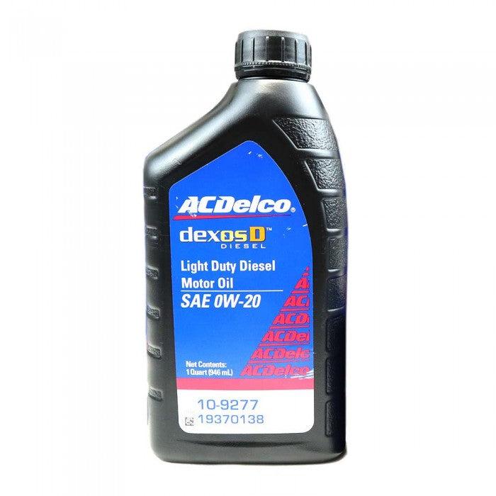 AcDelco DexosD 0W-20 Quart 19370138/10-9277 – DmaxStore