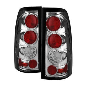 Spyder Euro Style Tail Lights - Chrome 2003-2007 LB7/LLY/LBZ Part ...