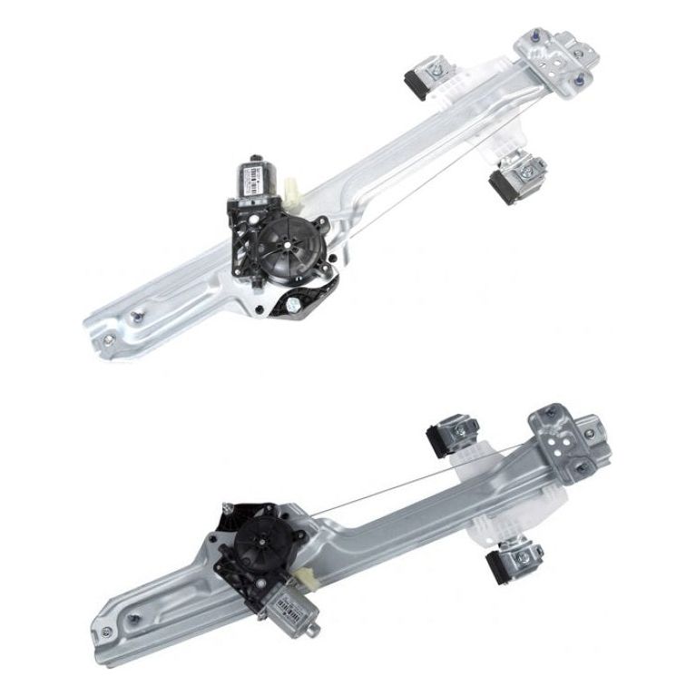 GM Rear Passenger Power Window Regulator And Motor Assembly 15-19 ...