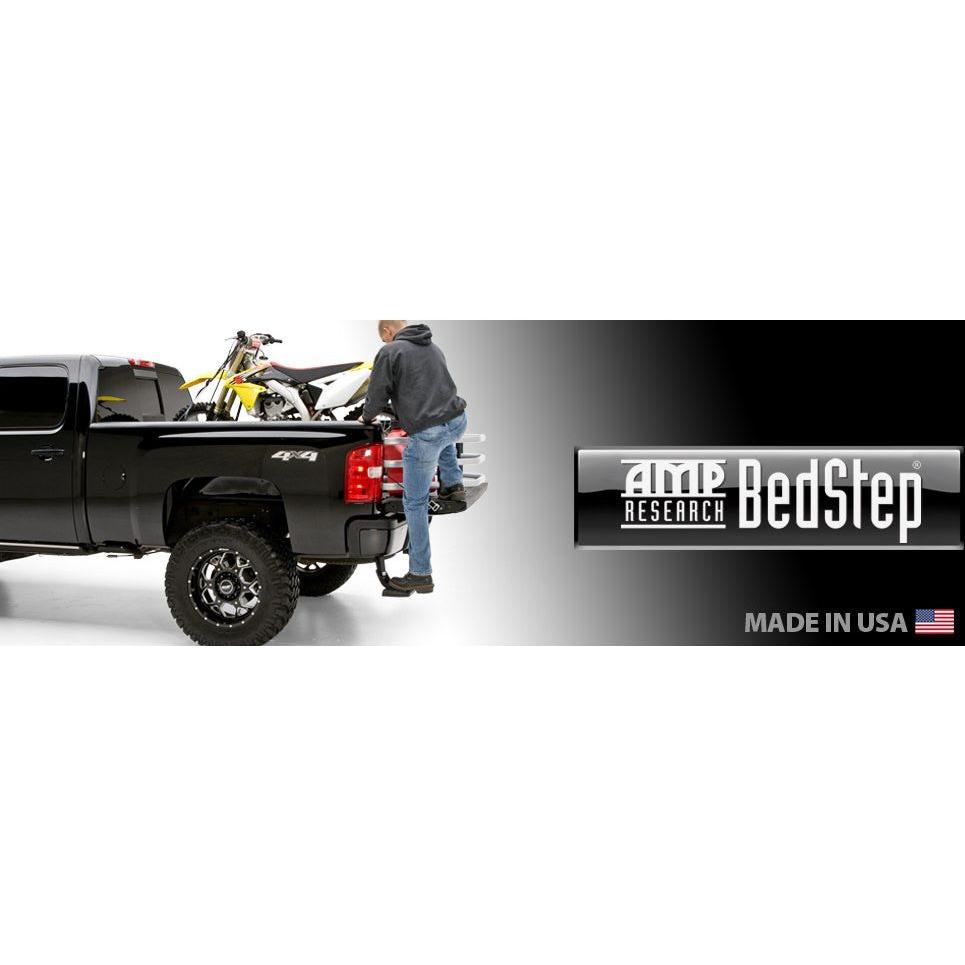 Amp Research BedStep - Bumper Step – DmaxStore