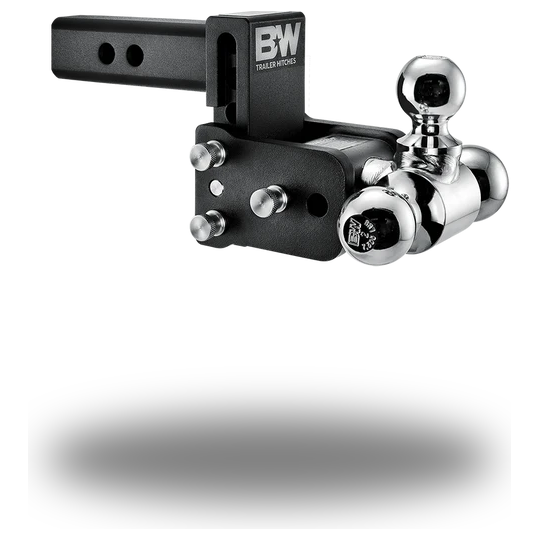 B&W Tow and Stow Ball Mount - 2" Shank TS10033B/40B/43B/48B/37B – DmaxStore