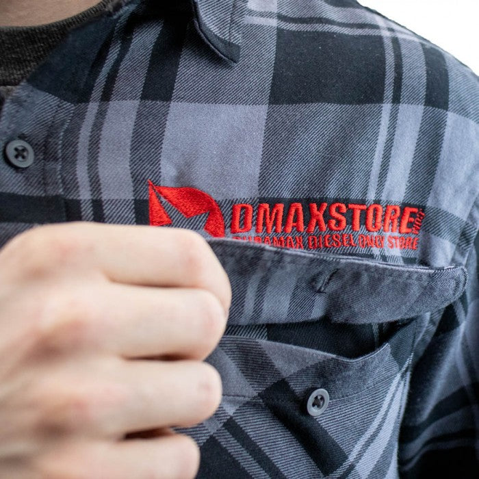 DmaxStore Embroidered Flannel
