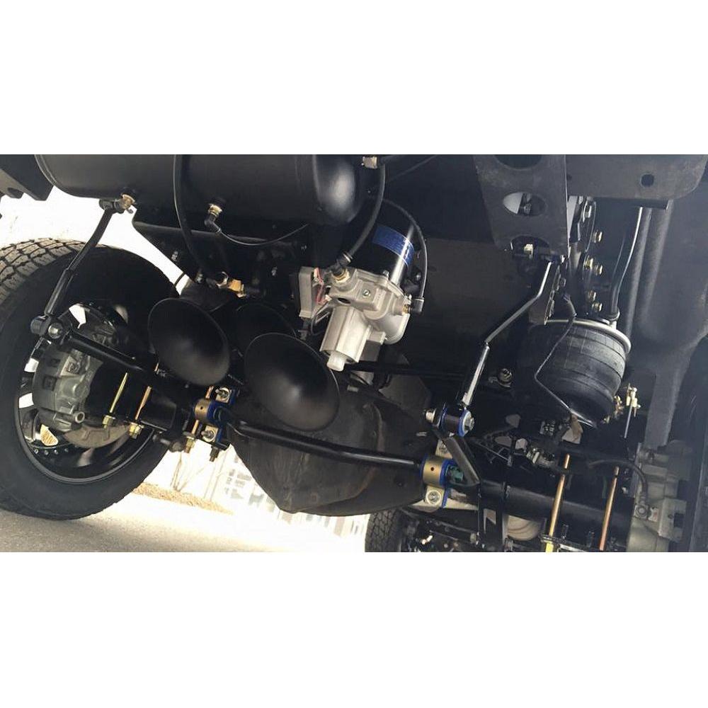 Kelderman 4x4 4-Link Rear Air Suspension +2" 2011-2015 GM 2500-3500 ...
