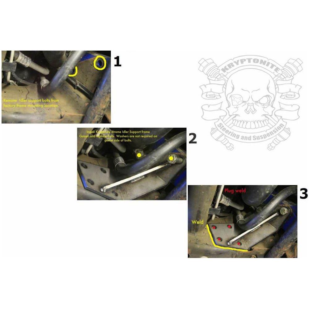 Kryptonite Death Grip Idler Side Package KRISP10 – DmaxStore