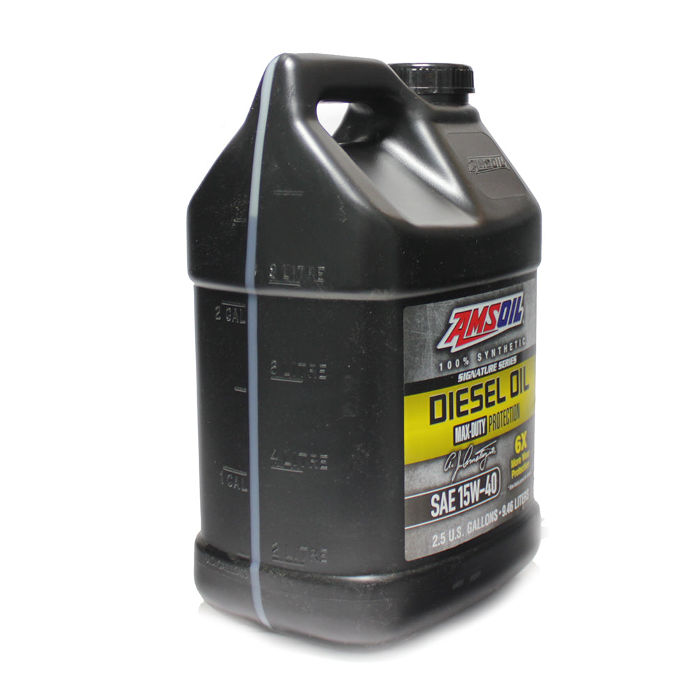 Amsoil Signature Series Max-Duty Synthetic 15W-40 Diesel Oil (2.5 ...