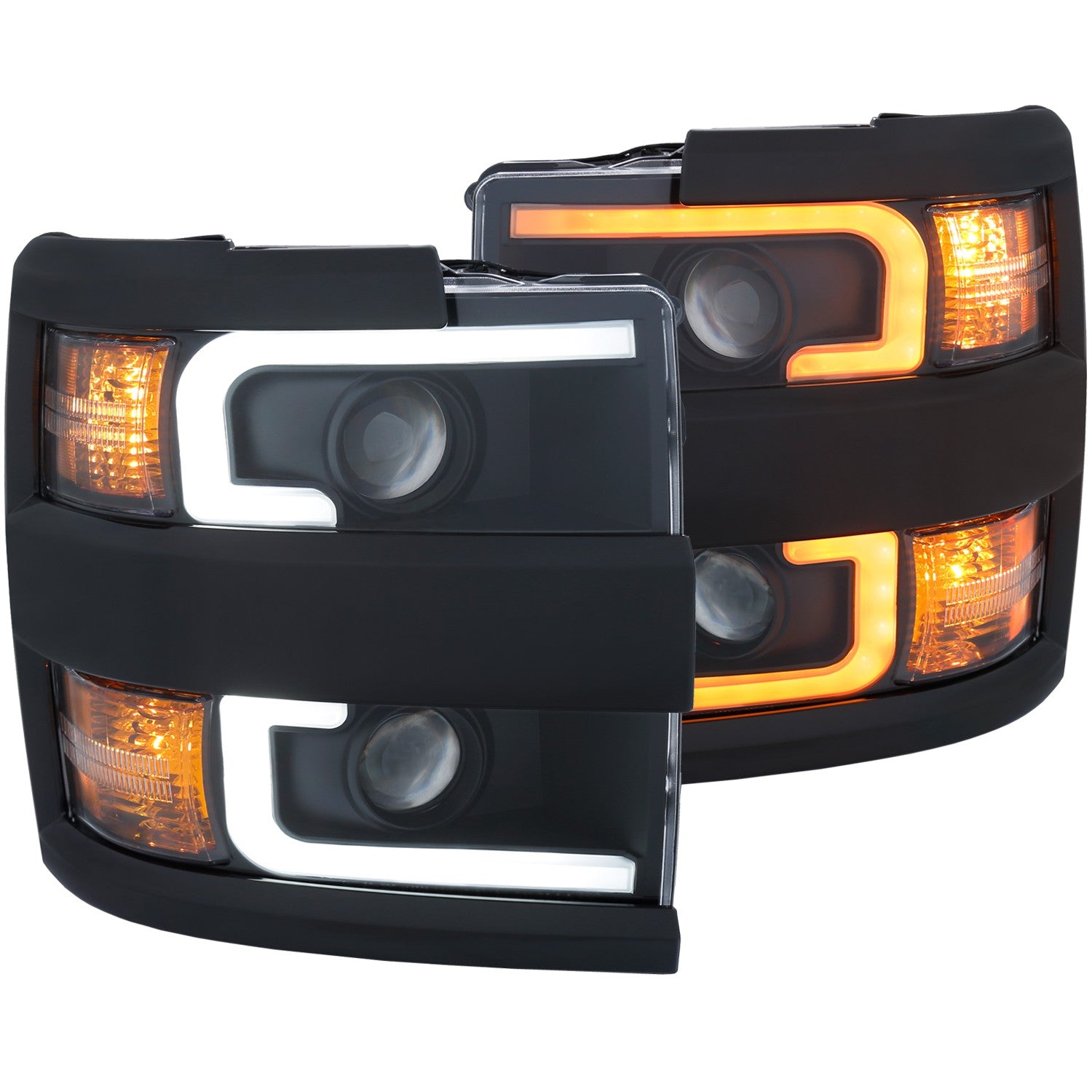 Anzo Projector Switchback Headlights for 2015-2019 LML/L5P 111364 ...