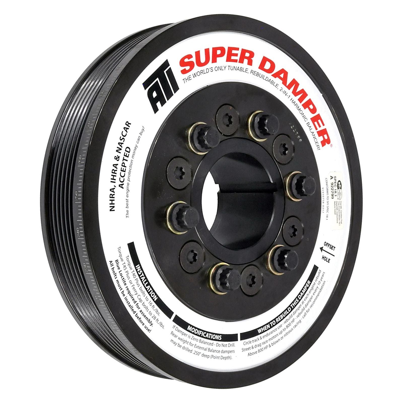 ATI Super Damper Internally Balanced Crankshaft LB7/LLY/LBZ/LMM/LML ...