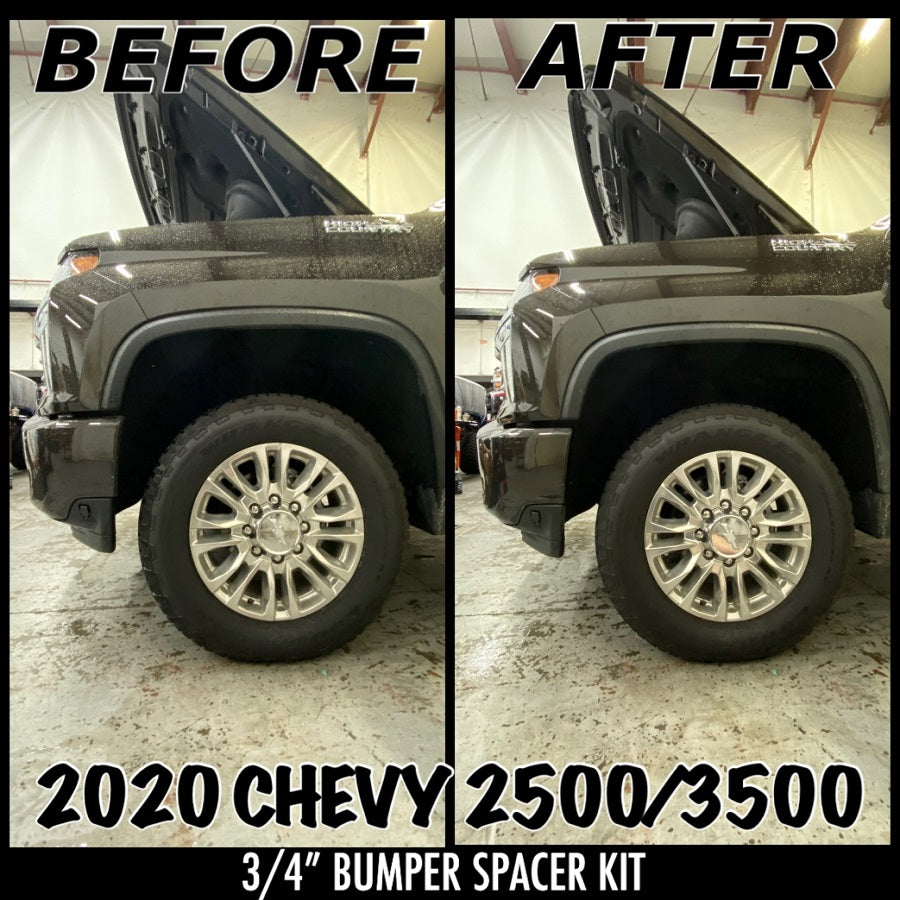 WCM 3/4" Bumper Spacer Kit BSK2020 – DmaxStore