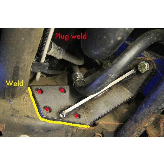 Kryptonite Idler Support Frame Gusset KRGUSSET10 – DmaxStore