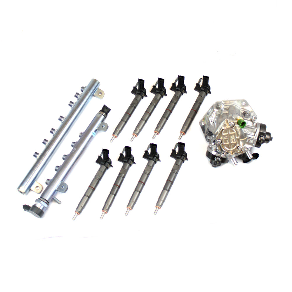 GM Fuel Injection Pump, Rail, & Injector Replacement Kit, 2011-2016 LM ...