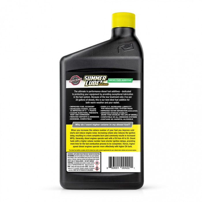 Opti-Lube #OPT-SPQRT Summer Blend Quart – DmaxStore